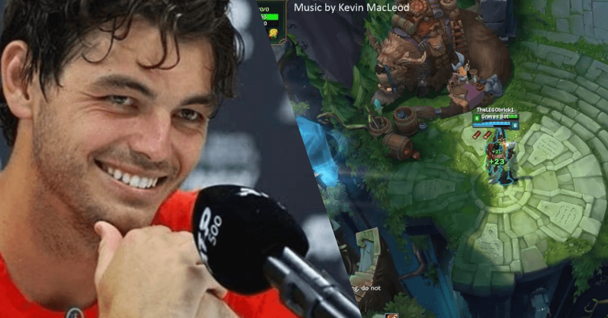 Taylor Fritz Talks League of Legends Trash Talk